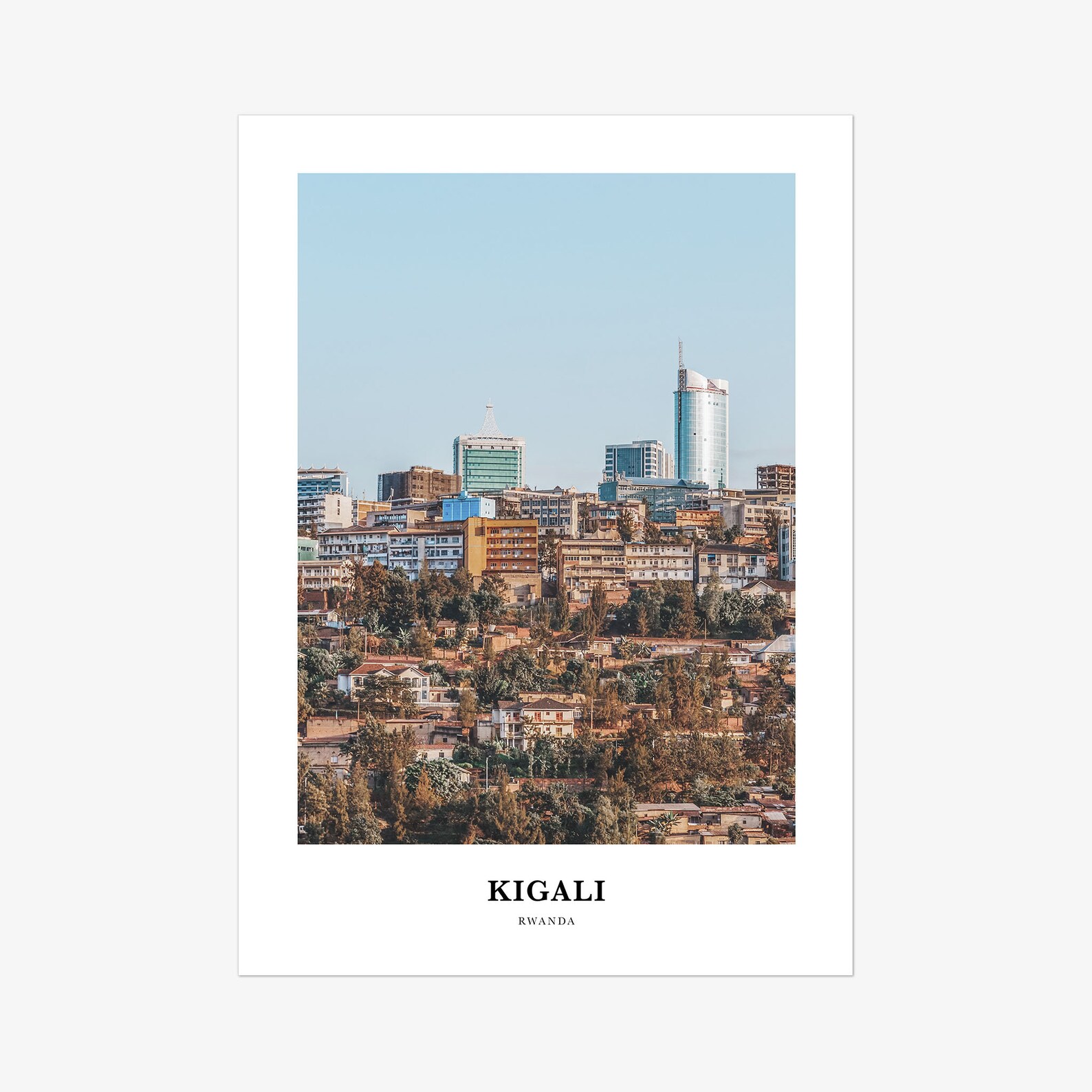 Kigali Print Kigali Photo Poster Kigali Travel Wall Art - Etsy