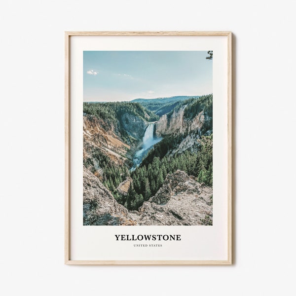 Yellowstone Poster - Etsy