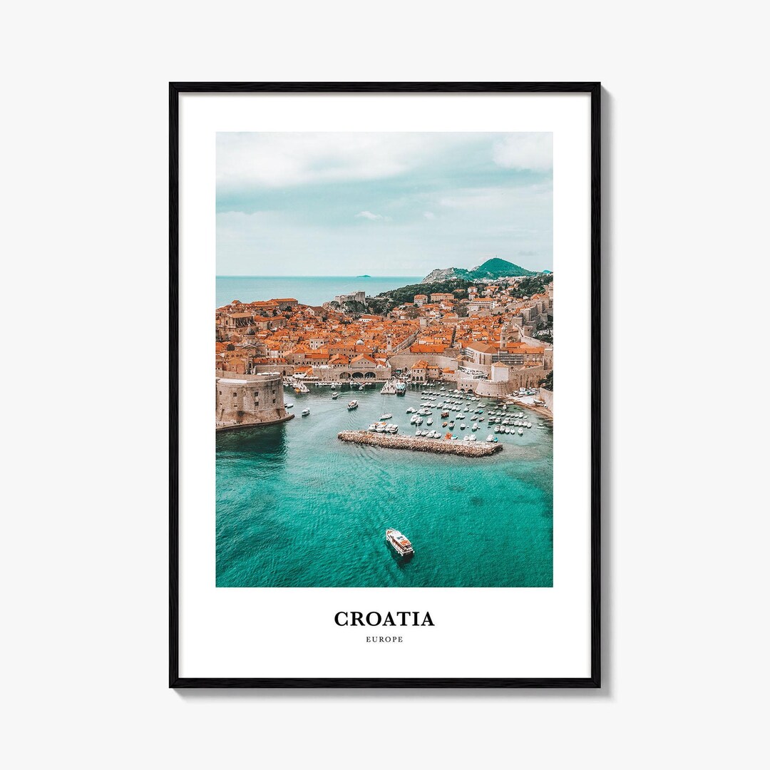 Croatia Print, Croatia Photo Poster, Croatia Travel Wall Art, Croatia ...