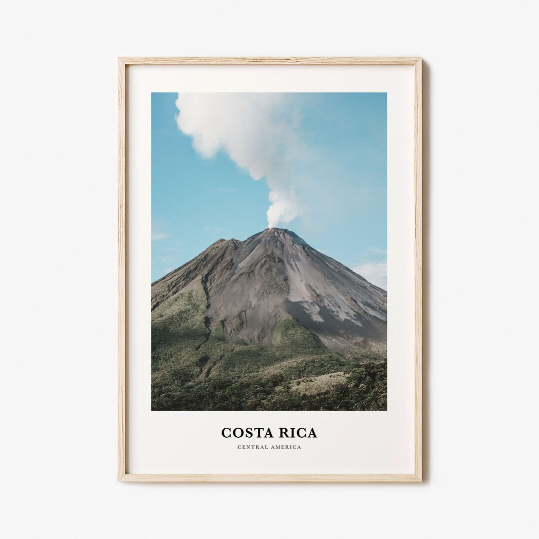 Costa Rica Print Costa Rica Photo Poster Costa Rica Travel - Etsy