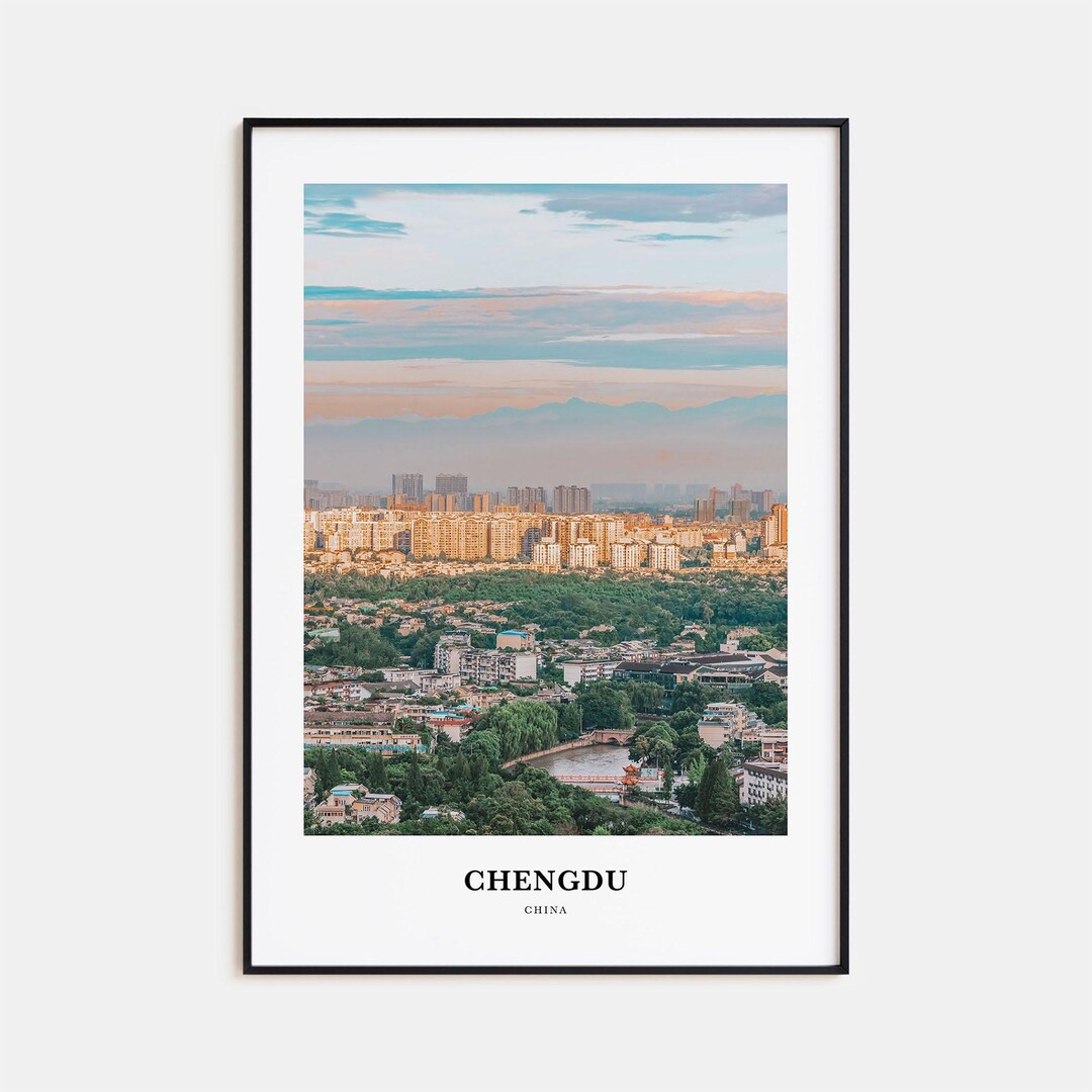 Chengdu Print No 2, Chengdu Photo Poster, Chengdu Travel Wall Art ...