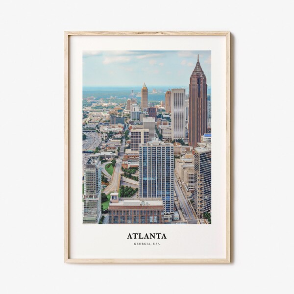 Atlanta Print - Etsy
