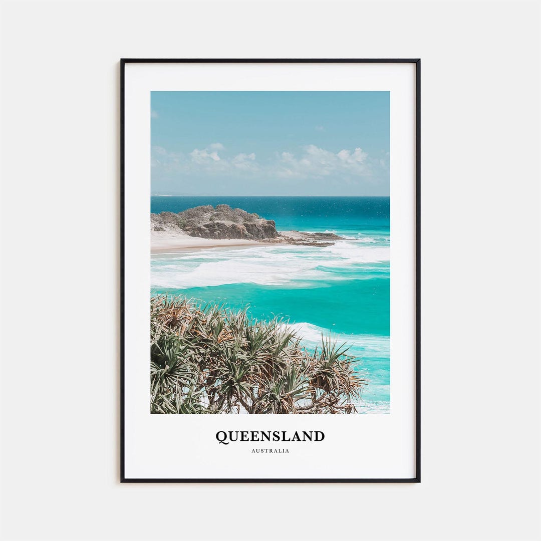 Queensland Print, Queensland Photo Poster, Queensland Travel Wall Art ...