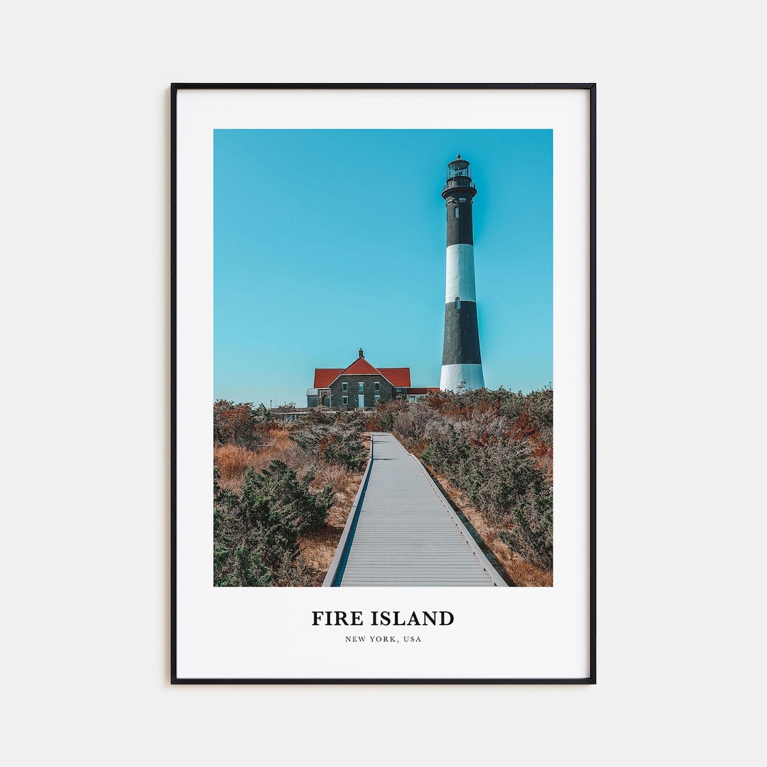 Fire Island Print No 2, Fire Island Photo Poster, Fire Island Travel ...