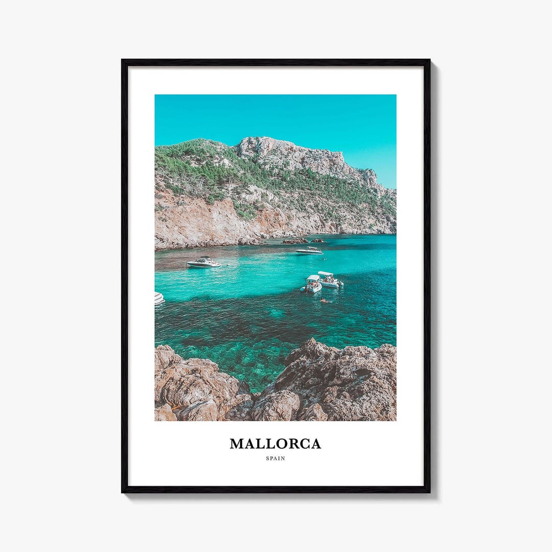 Mallorca Print, Mallorca Photo Poster, Mallorca Travel Wall Art ...