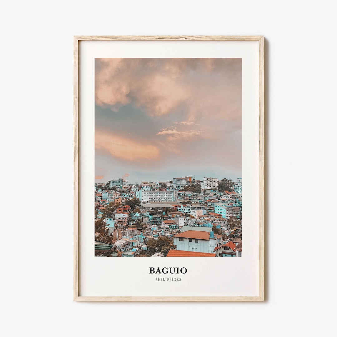Baguio Print Baguio Photo Poster Baguio Travel Wall Art - Etsy