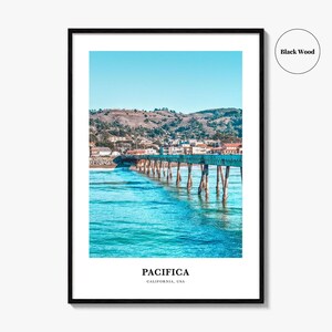 Pacifica Print No 1, Pacifica Photo Poster, Pacifica Travel Wall Art ...