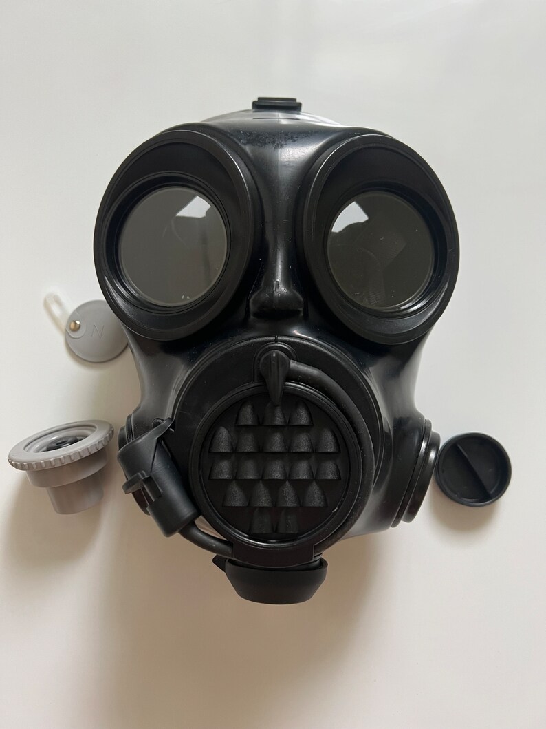 Gas Mask Om-90 With Accessories, Special Forces - Etsy