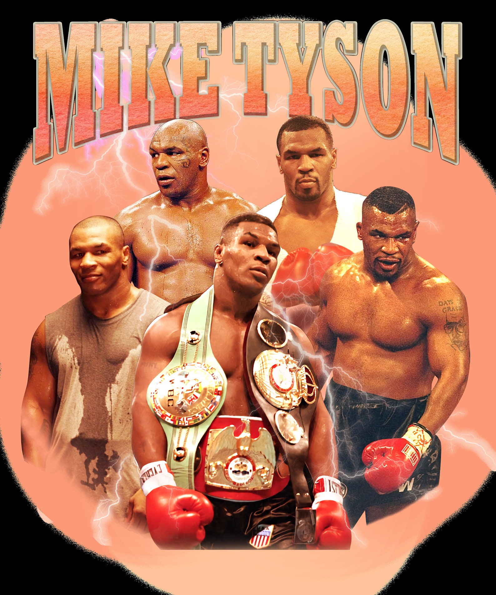 Mike Tyson Vintage Png, Mike Tyson Png, Mike Tyson Digital Download ...
