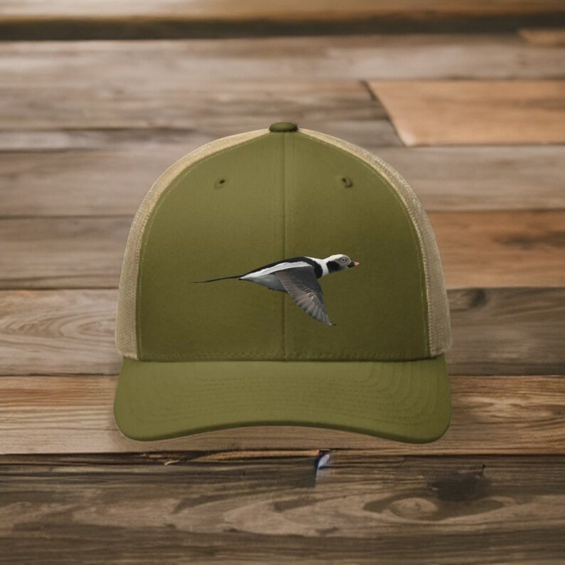 Embroidered Long Tail Duck Snapback Hat, Duck Hunting Hat, Duck Hat ...