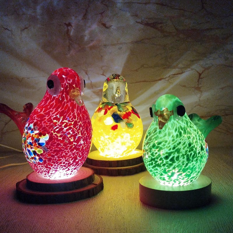 Bird Lamp - Etsy