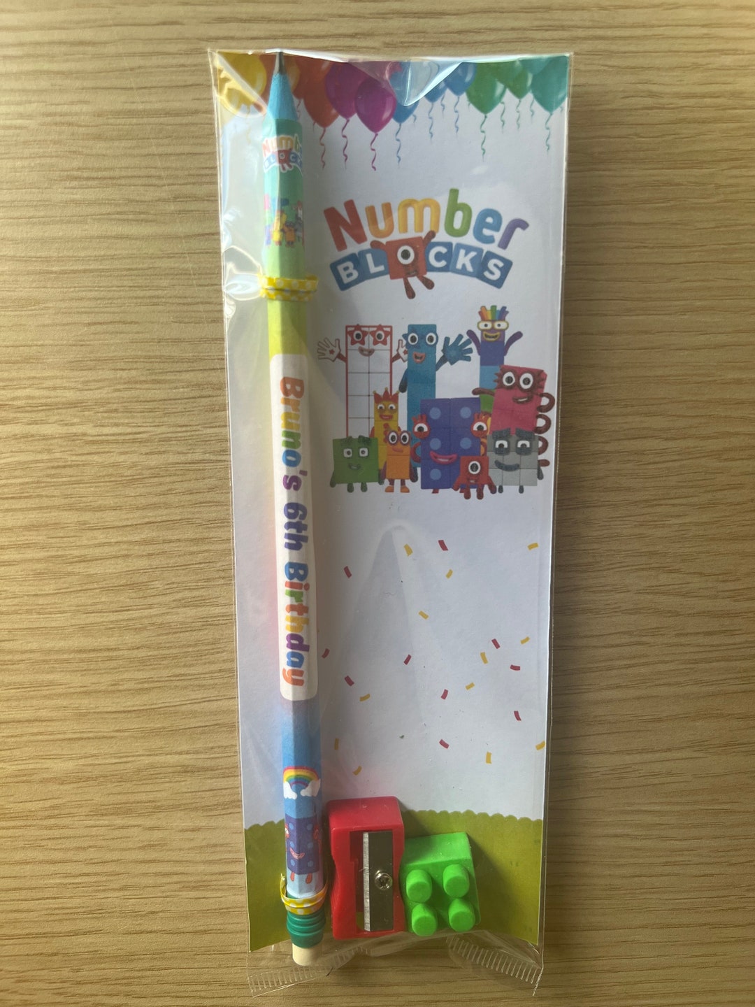 Numberblocks Party Favours Personalised. Order Minimum 5! - Etsy