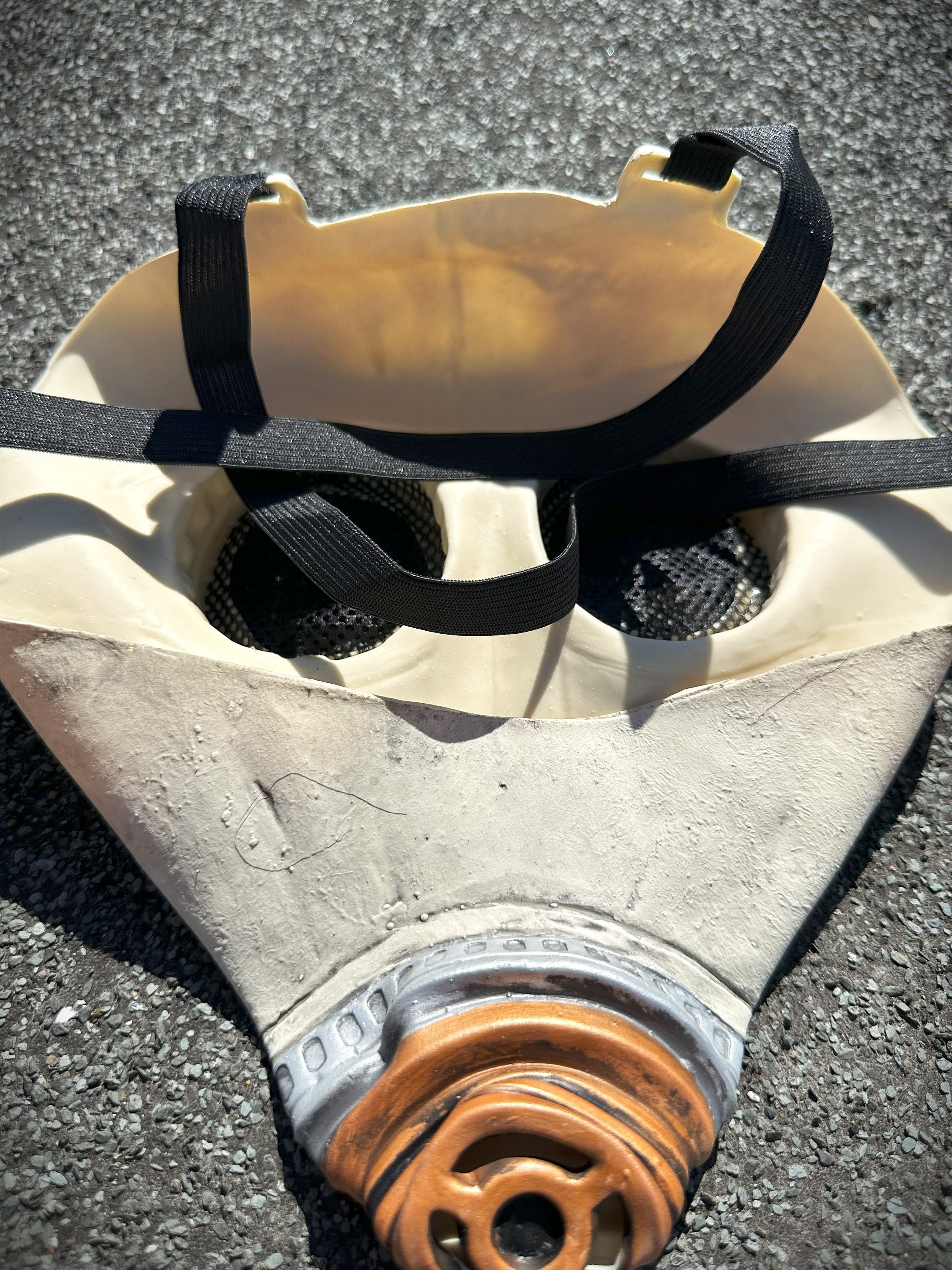 Gas Mask Latex Halloween Fancy Dress Costume Handmade - Etsy