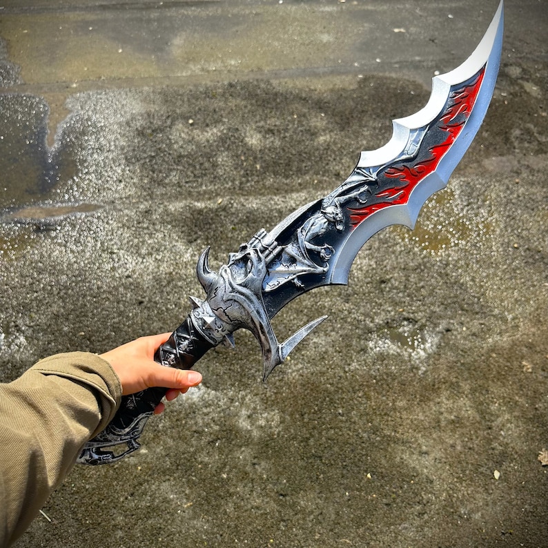 Warriors Weapon Hard Foam PU Handmade Cosplay Sword Knife Fake Weapon ...