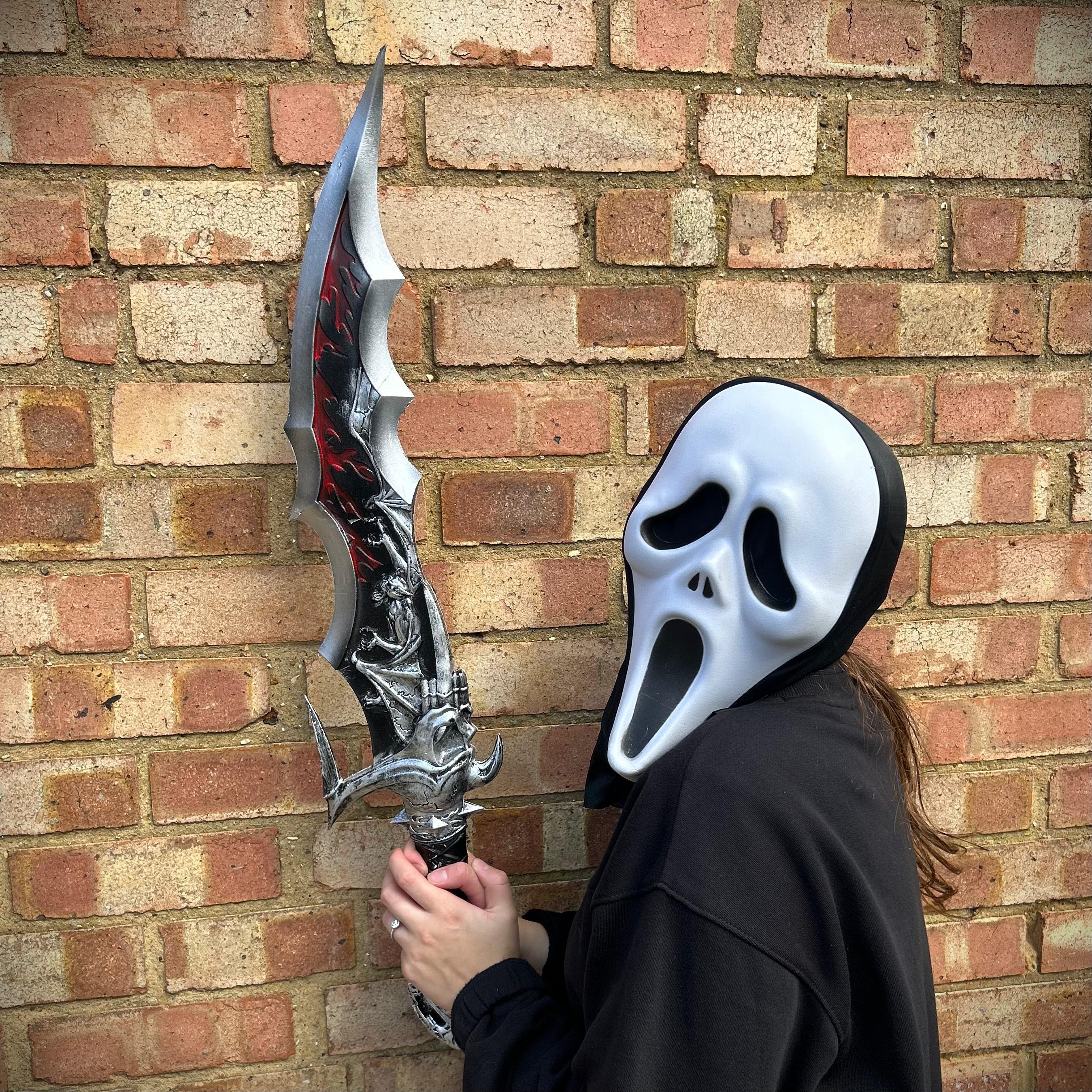 Warriors Weapon Hard Foam PU Handmade Cosplay Sword Knife Fake Weapon ...