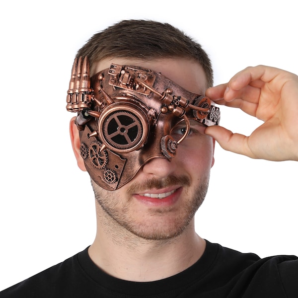Steampunk Mask - Etsy