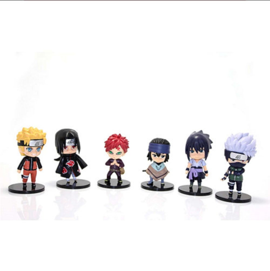 Anime Figure 6-piece Set Product Dimensions: 10 Cm - Etsy
