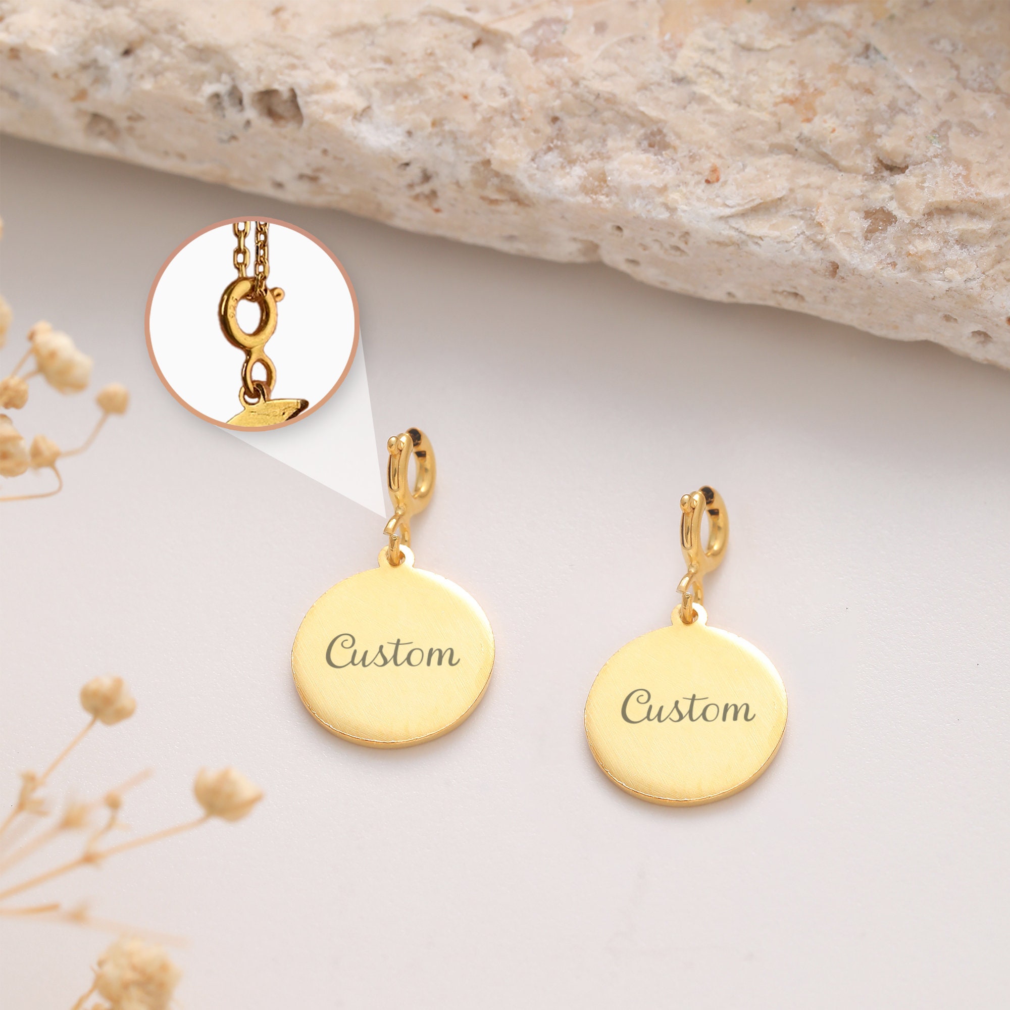 Number 13 Necklace Charm, Football Necklace, Custom Number Necklace ...