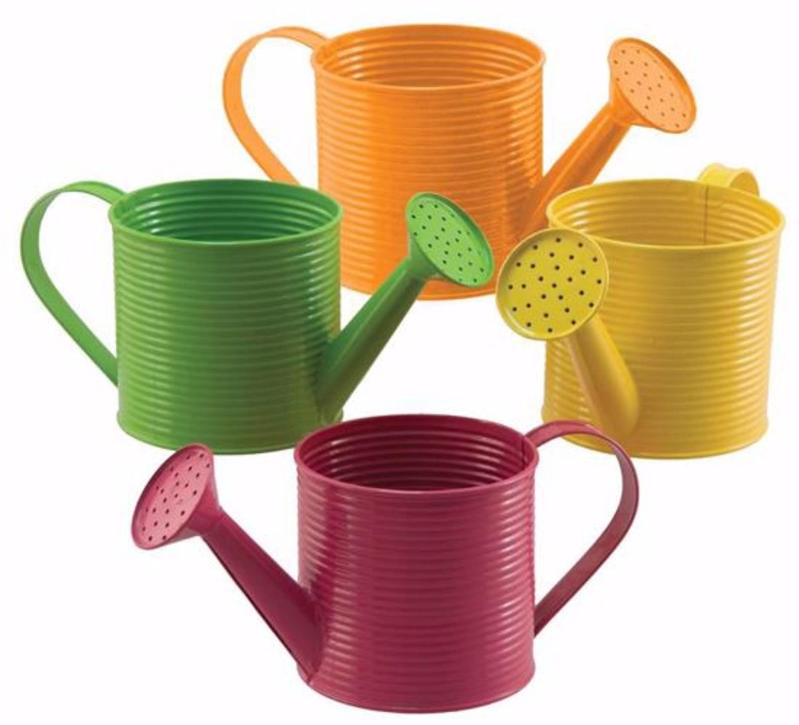 Spring Summer Dark Color Watering Can Planter - Set of 2 - Etsy
