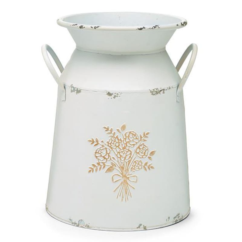 Tin Vase - Etsy