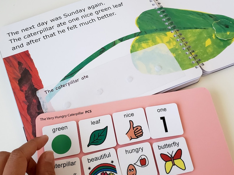 Very Hungry Caterpillar Eric Carle Adapted Children's Book Disability ...