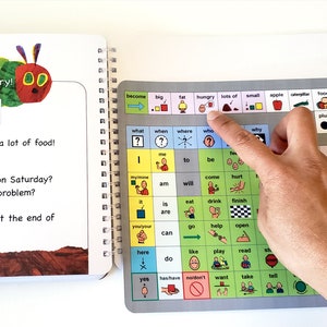 Very Hungry Caterpillar Eric Carle Adapted Children's Book Disability ...