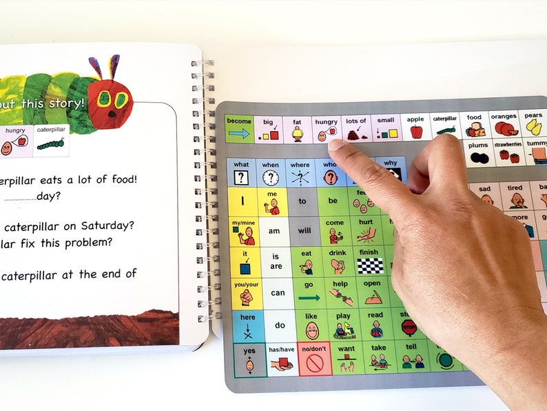 Very Hungry Caterpillar Eric Carle Adapted Children's Book Disability ...