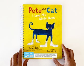 Pete the Cat I Love My White Shoes - Etsy