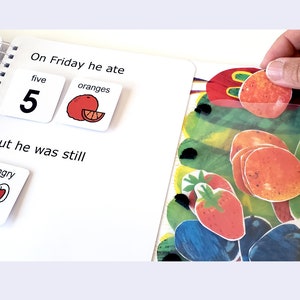 Very Hungry Caterpillar Eric Carle Adapted Children's Book Disability ...