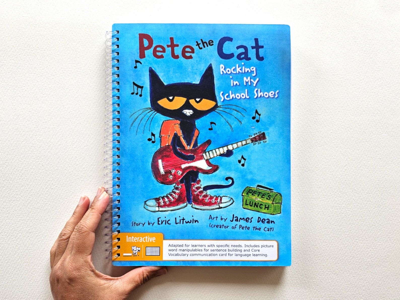Pete the Cat Rocking in My School Shoes Adapted Children's Book Autism ...