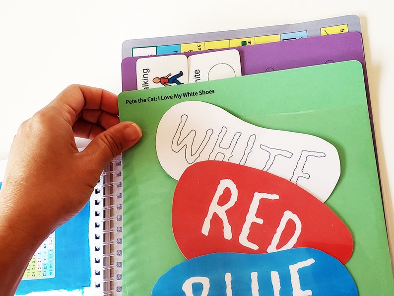 I Love My White Shoes Pete the Cat Adapted Children's Book Disability ...