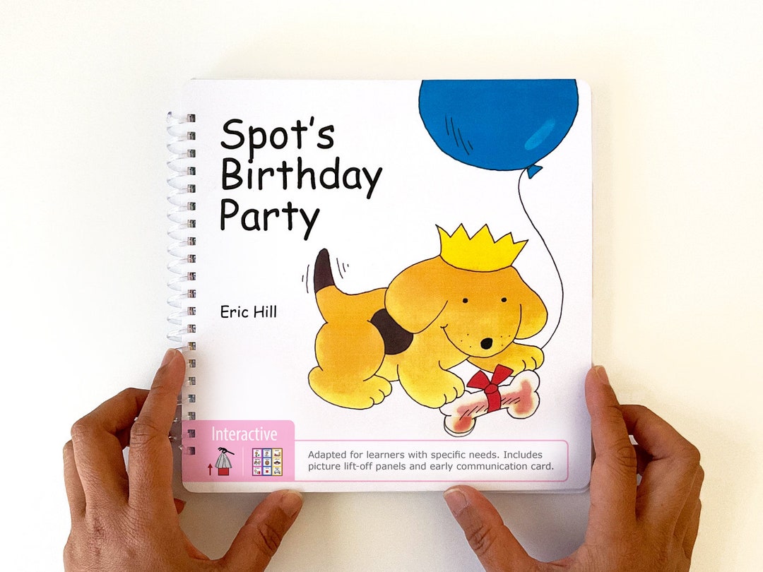 Spot's Birthday Party Eric Hill Adapted Children's Book Disability ...