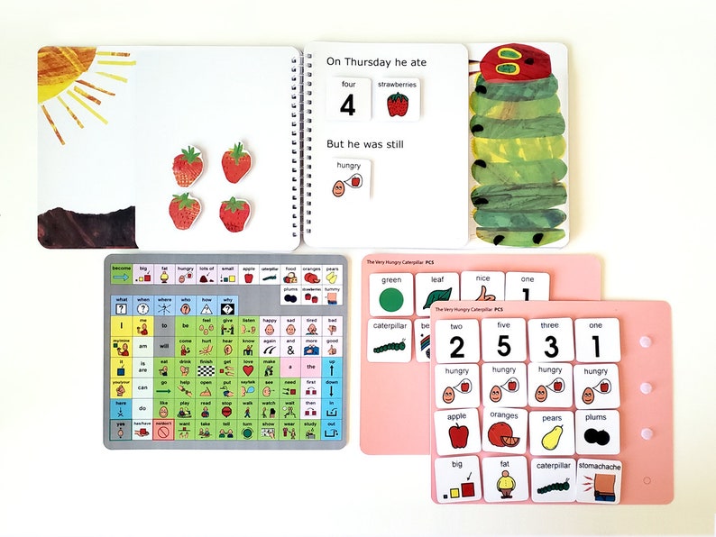 Very Hungry Caterpillar Eric Carle Adapted Children's Book Disability ...