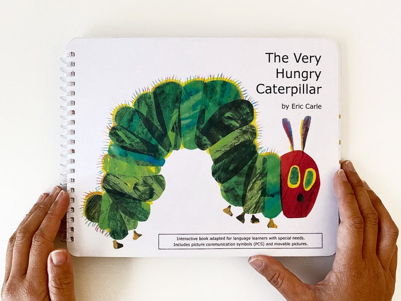 Very Hungry Caterpillar Eric Carle Adapted Children's Book Disability ...