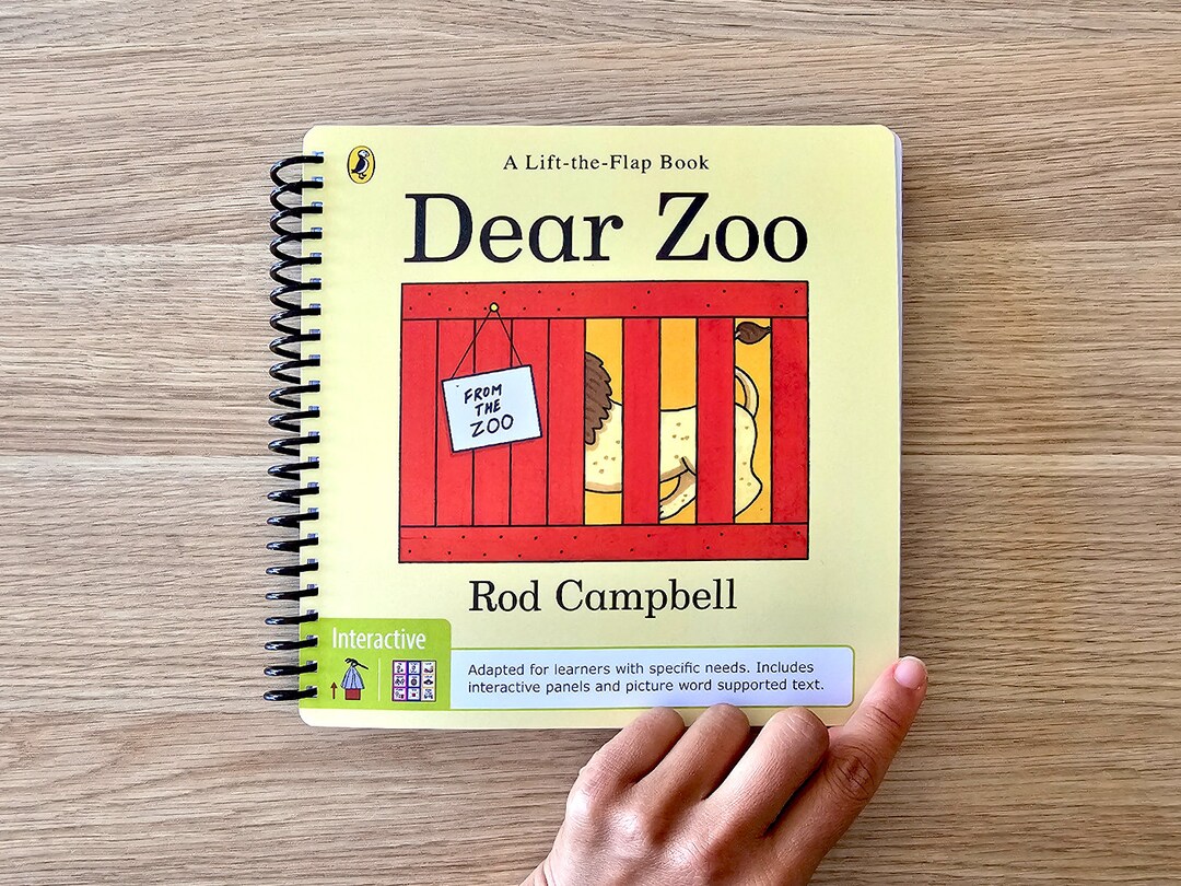 Dear Zoo Road Campbell Adapted Children's Book Disability Learning ...