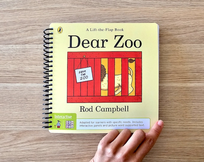 Dear Zoo Road Campbell Adapted Children's Book Disability Learning ...