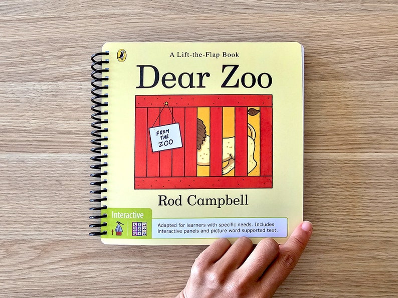 Dear Zoo Road Campbell Adapted Children's Book Disability Learning ...