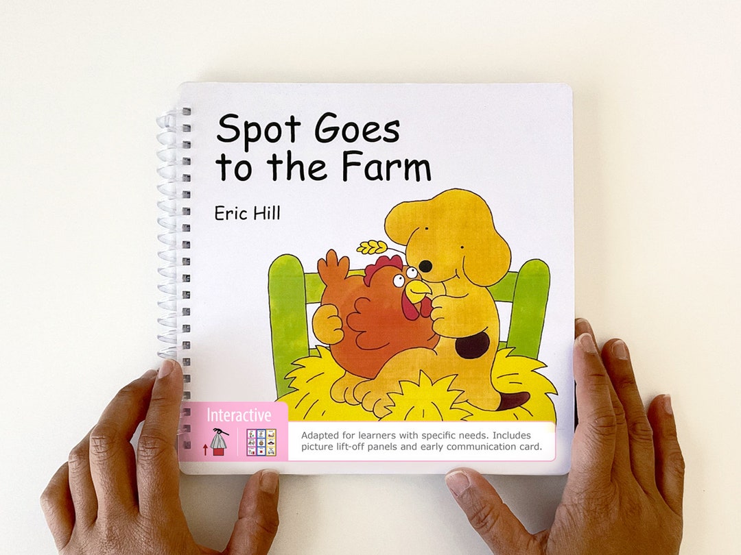 Spot Goes to the Farm Eric Hill Adapted Children's Book Disability ...