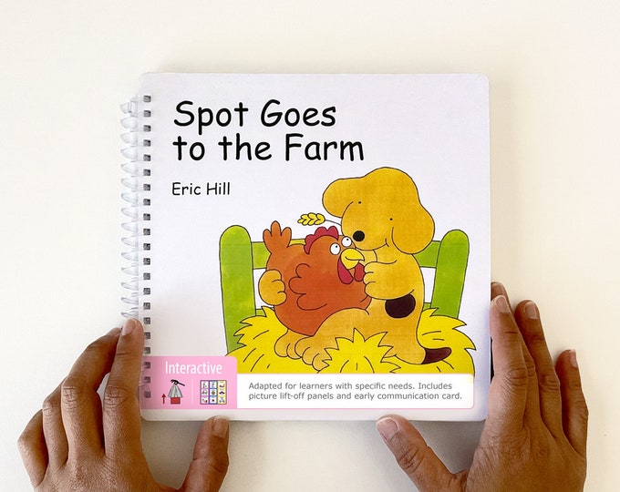 Spot Goes to the Farm Eric Hill Adapted Children's Book Disability ...