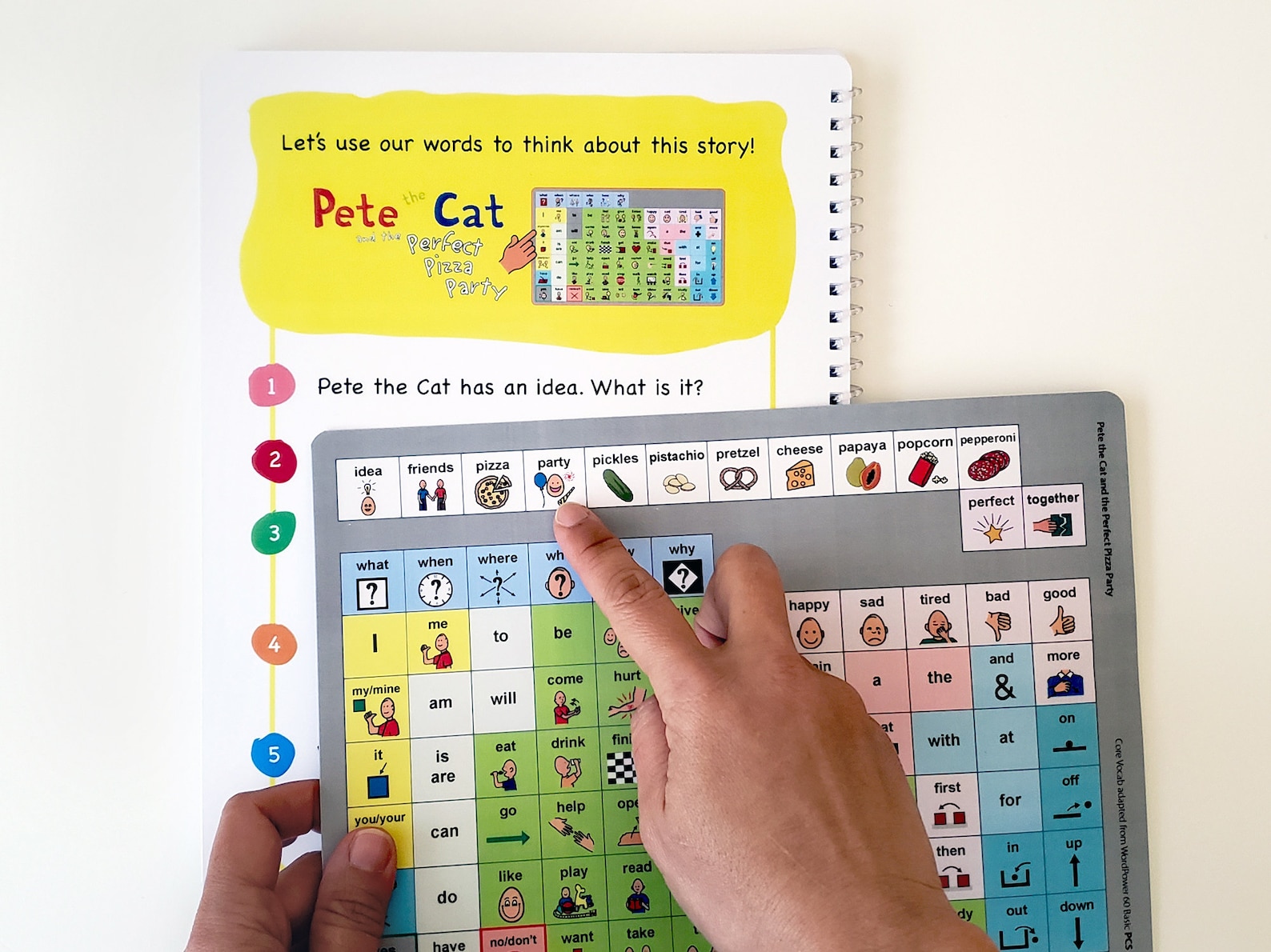 Pete the Cat Perfect Pizza Party Adapted Children's Book Disability ...
