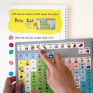 Pete the Cat Perfect Pizza Party Adapted Children's Book Disability ...