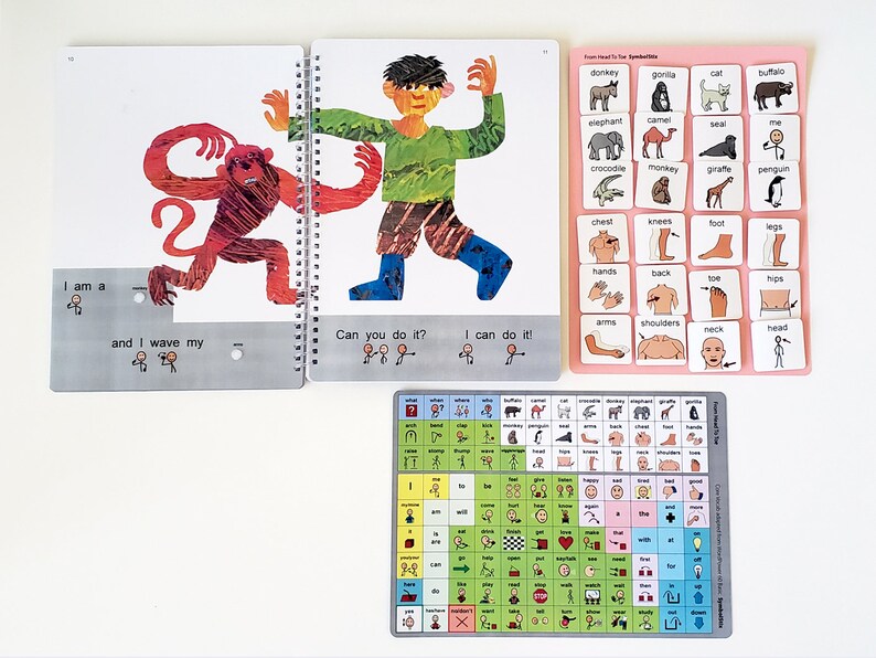 From Head to Toe Eric Carle Interactive Adapted Children's Book ...