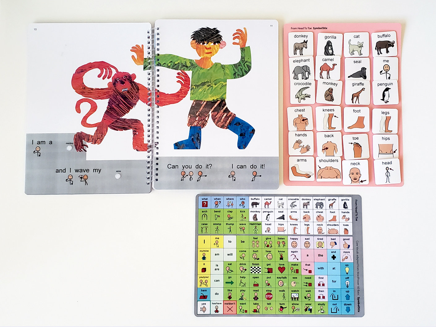 From Head to Toe Eric Carle Interactive Adapted Children's Book ...