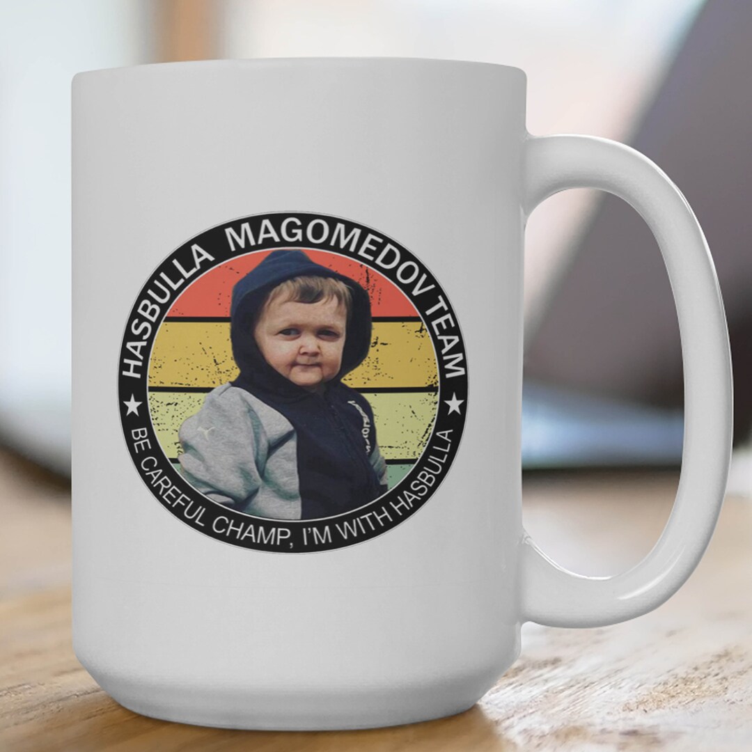 KING HASBULLA Coffee Mug, Hasbulla Abdu Rozik Meme Mug for Gags, King ...