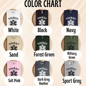 Thirst Responder Sweatshirt, Funny Drinking Sweatshirt, Barista Top ...