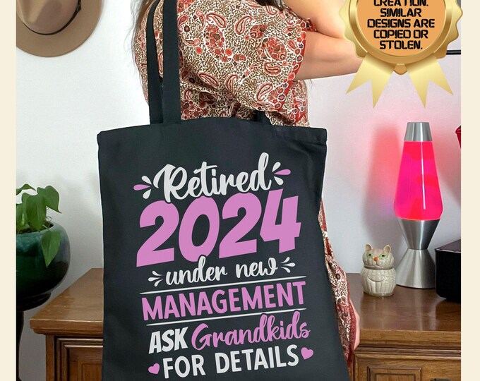 Retired Bag, Retirement Gift for Women, Retirement Gift Bag, Retired ...