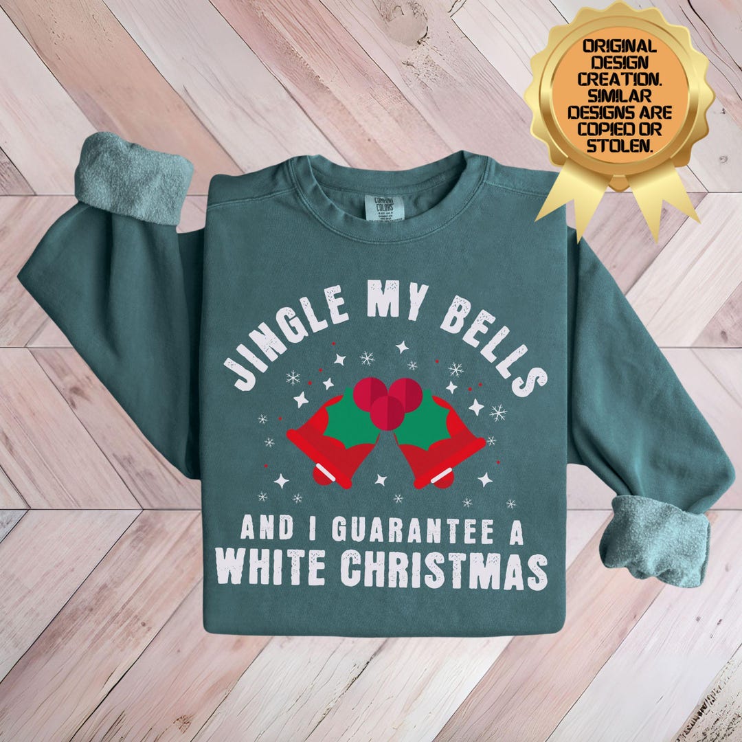 Adult Humor Christmas Comfort Colors® Sweatshirt, Funny Ugly Christmas ...