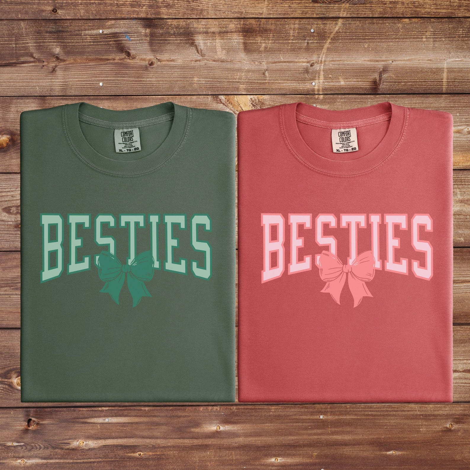 Matching Best Friend Comfort Colors® Shirt, Bestie Sweatshirt, Best ...