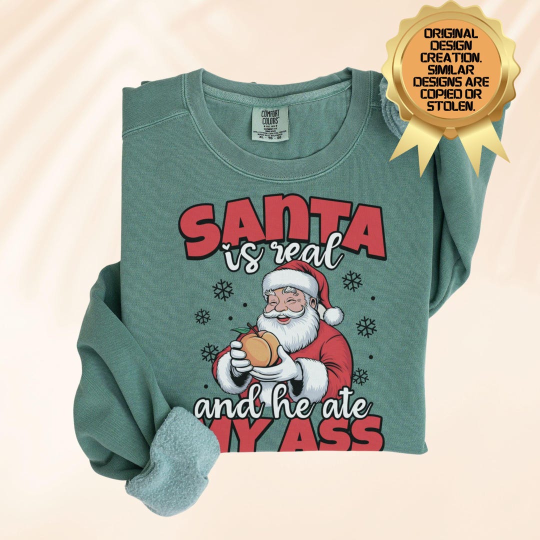 Adult Humor Ugly Christmas Sweater, Dirty Humor Christmas Sweatshirt ...