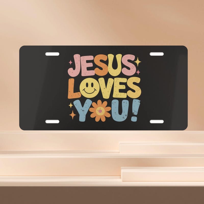 Bible License Plate - Etsy